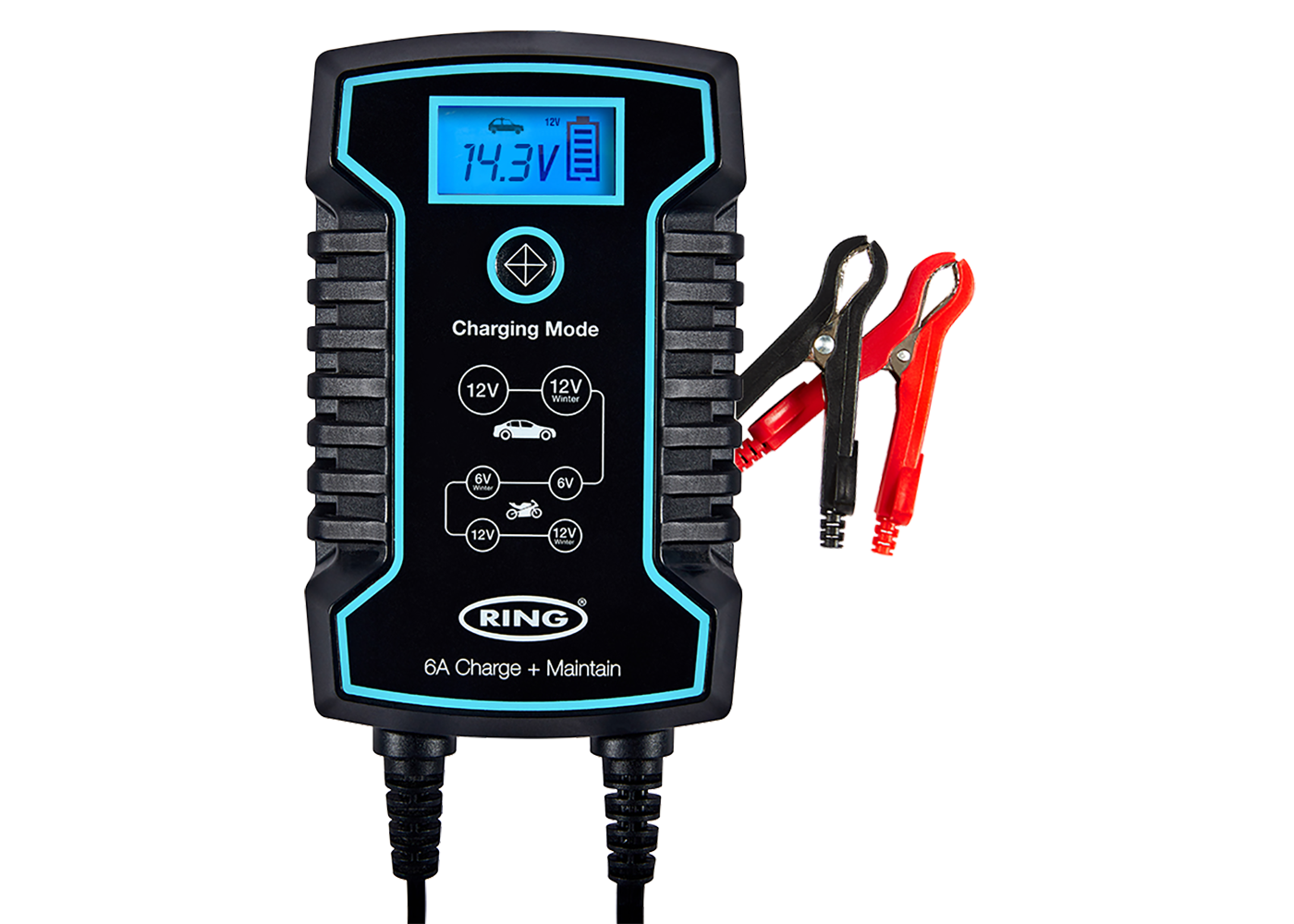 RING 6A Smart Battery Charger Maintainer